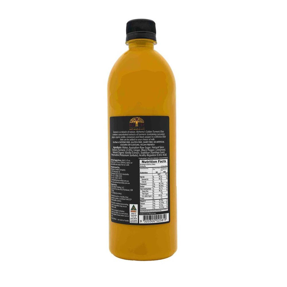 Golden Turmeric Elixir: The Original - 750mL – Cafe Solutions North America